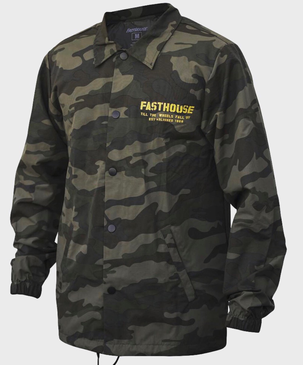 FASTHOUSE :: JACKET FH TORN CHECKERS CAMO