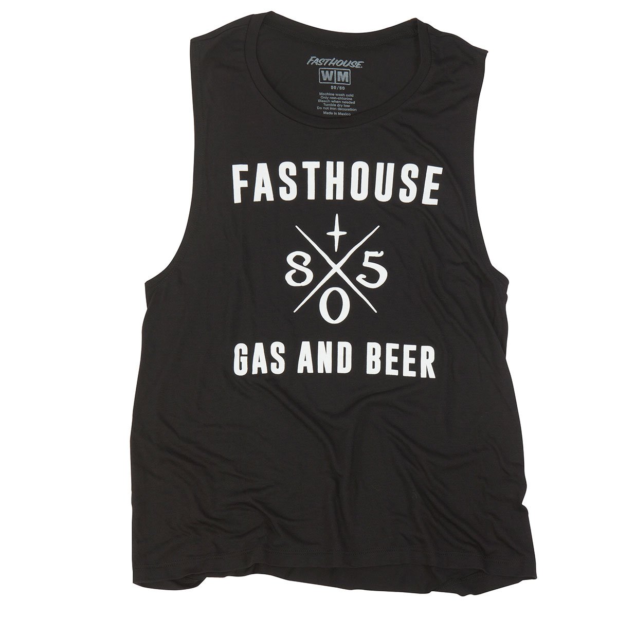 FASTHOUSE :: T-SHIRT - MUJER - FH 805 GAS & BEER / NEGRO