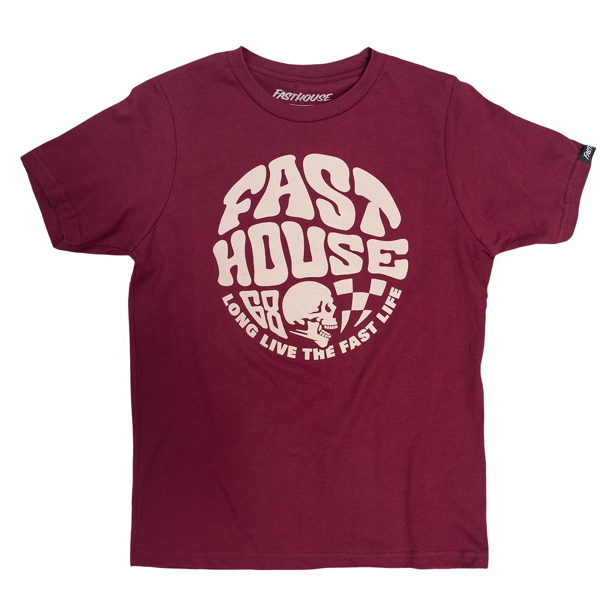 FASTHOUSE :: T-SHIRT NIÑO - "DRIVE IN" MARROON